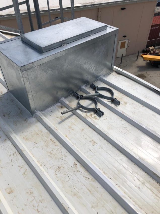 MaxAccess™ XXL (High Curbed) Roof Access Hatch | Climate Tanks™