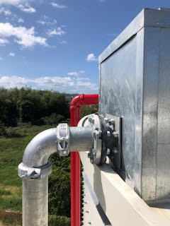 MaxAccess™ XXL (High Curbed) Roof Access Hatch | Climate Tanks™