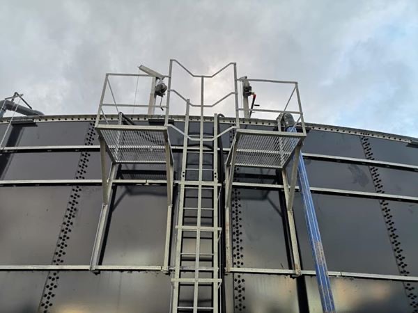 Climate Tanks™ | Ladder, Safety Cage, Platform, and Walkways | Climate ...